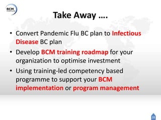 Dr Goh Moh Heng Building Your Organization Business Continuity ...