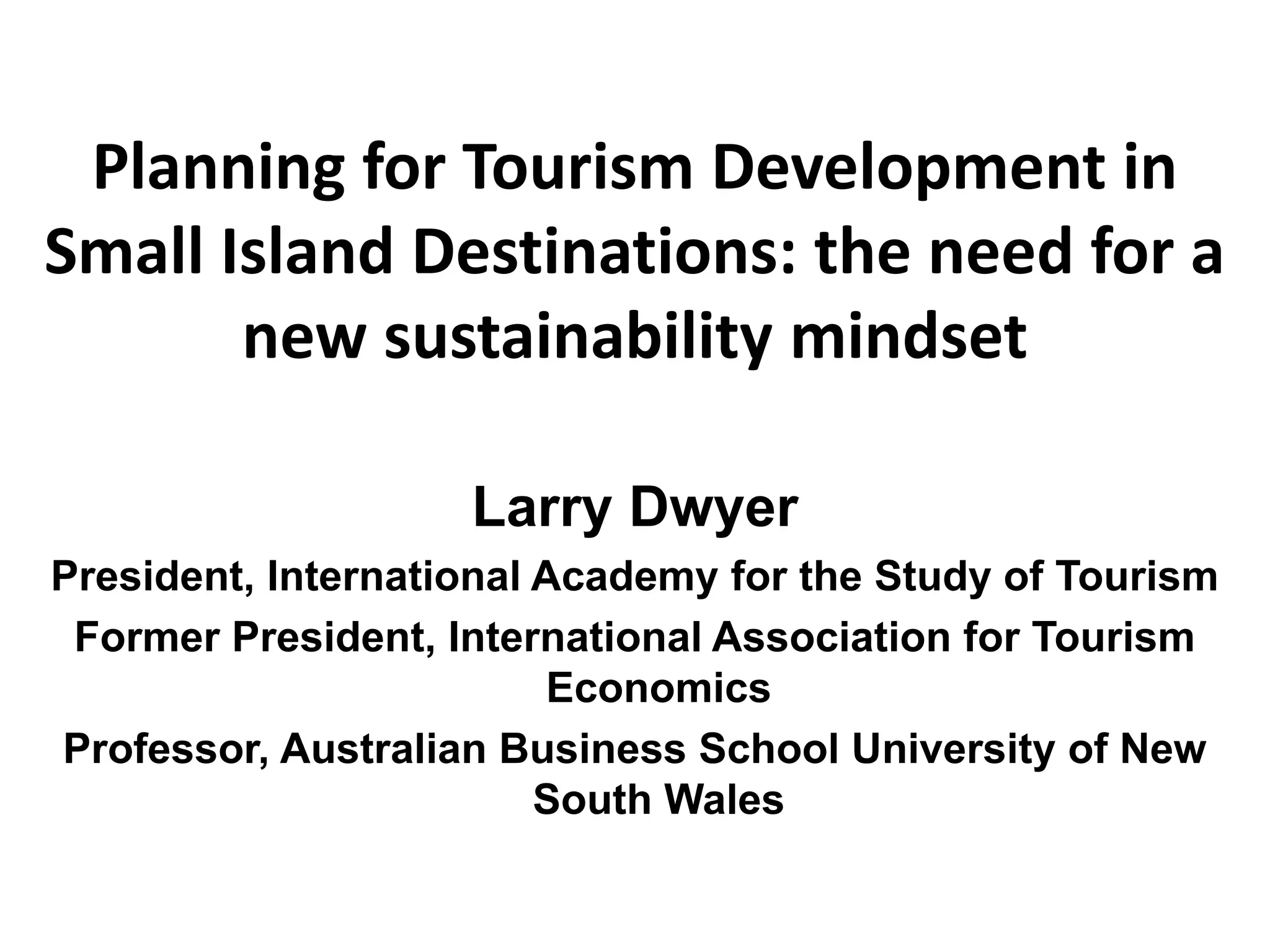 Tourism development | PPT