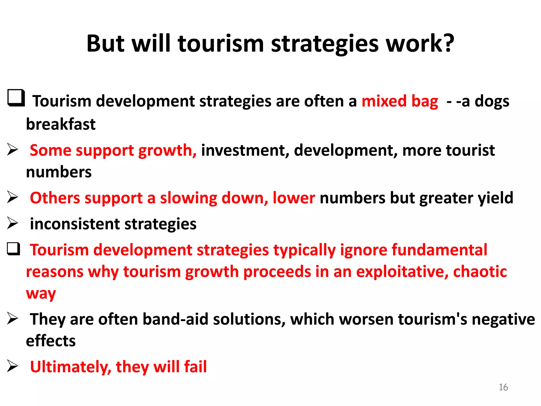 Tourism development | PPT