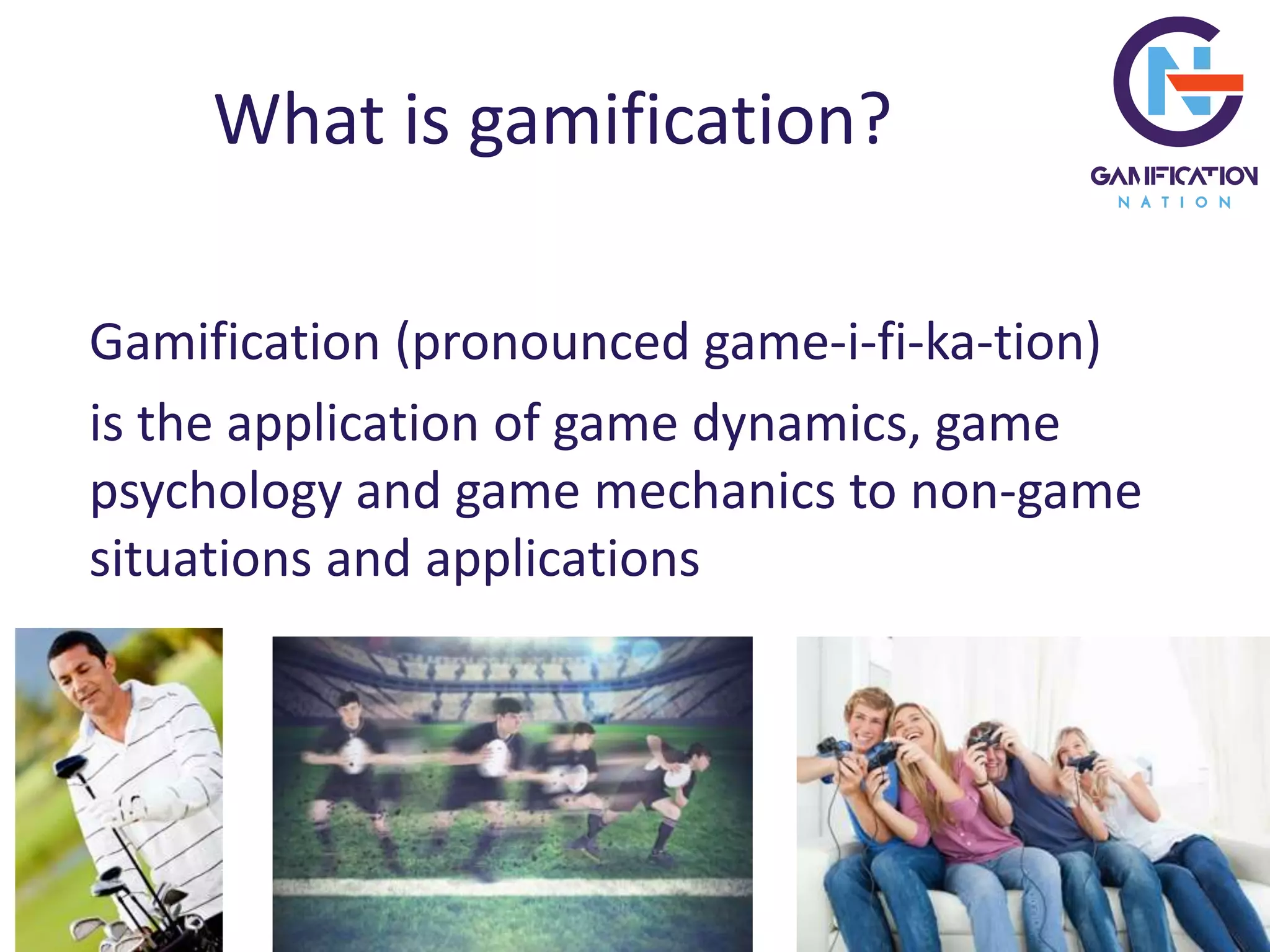 Gamification for cultural change and employee engagement | PPTX