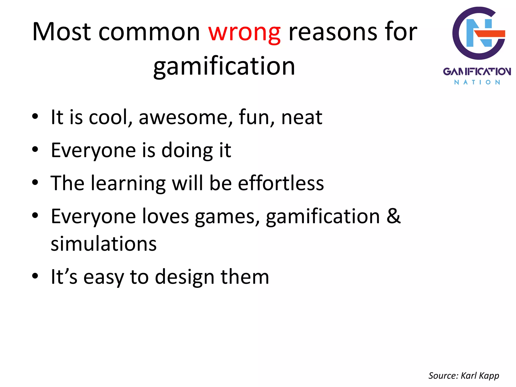 Gamification for cultural change and employee engagement | PPTX