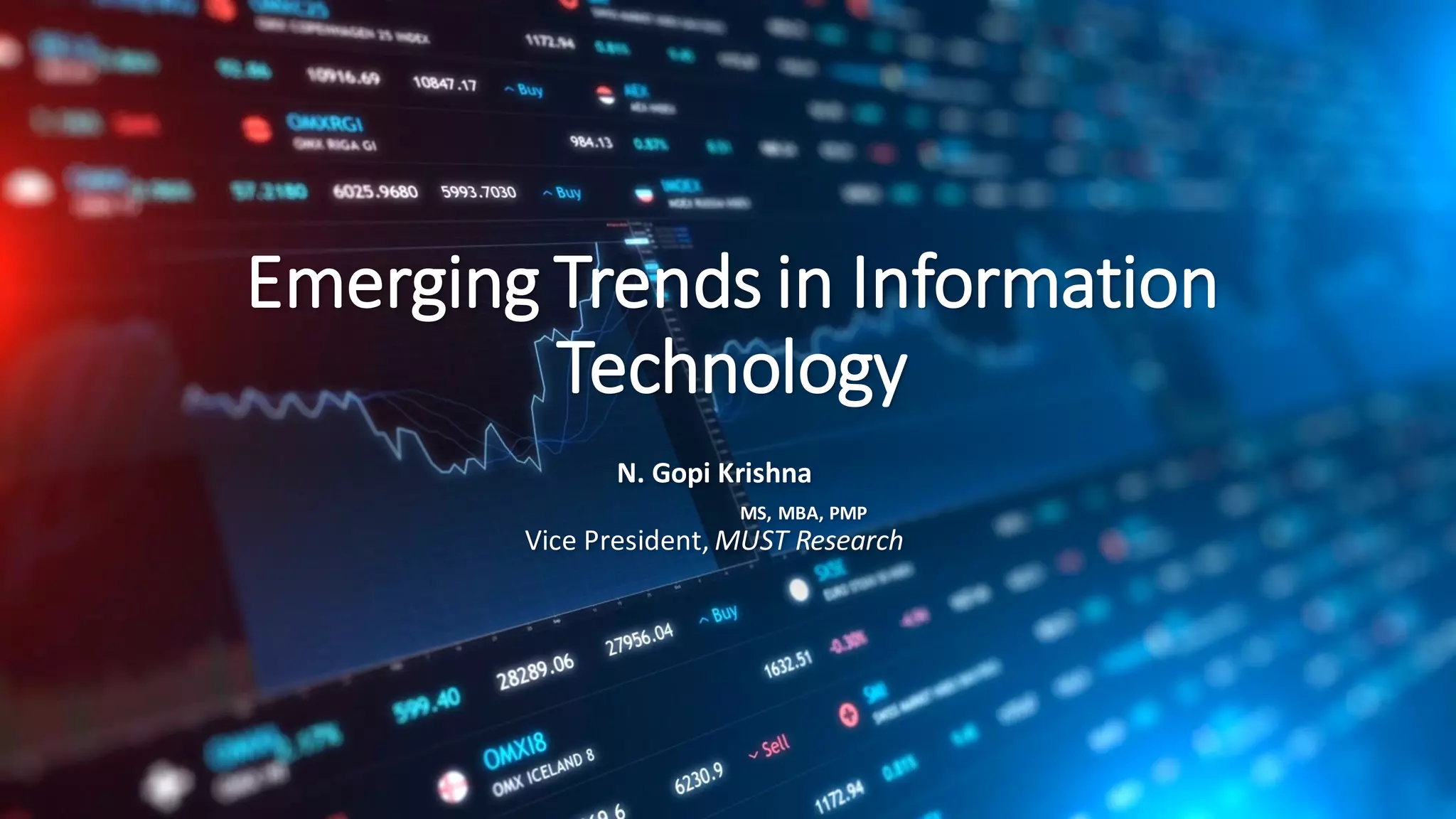 Emerging Trends In Information Technology PDF Emerging Trends In Information Technology PDF
