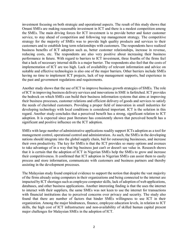 Issues and Challenges of Information and Communication Technology (ICT ...