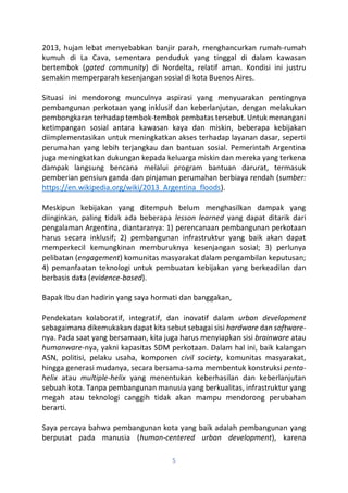 Inovasi Sebagai Solusi Terhadap Problematika Pembangunan Perkotaan | PDF