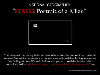 KEYNOTE: BUSINESS STRESS | PPT