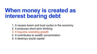 Money and sustainability | PPT