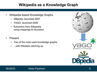 Knowledge Graph Generation from Wikipedia in the Age of ChatGPT ...