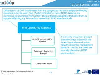 ULOOP project overview - the second generation of user-centric networking | PDF