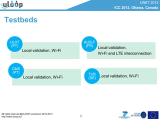 ULOOP project overview - the second generation of user-centric networking | PDF
