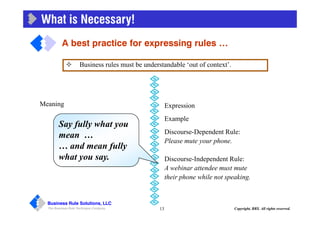 [Process Day] Ronald G. Ross – What You Need to Know about Decisioning ...
