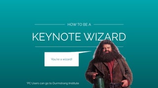 Keynote Wizard | PDF