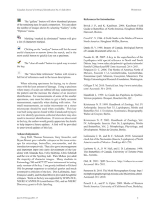 Key of lepidoptera | PDF