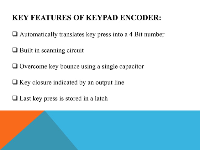 Keypad and dc motor | PPT