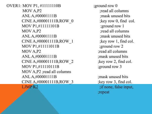 Keypad and dc motor | PPT