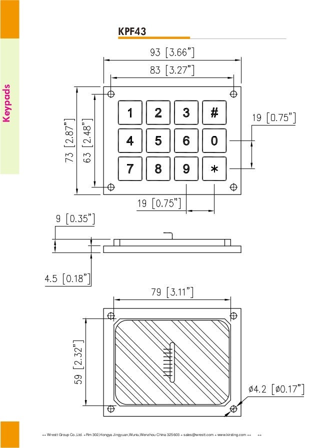 Keypad layout - sekaapplications