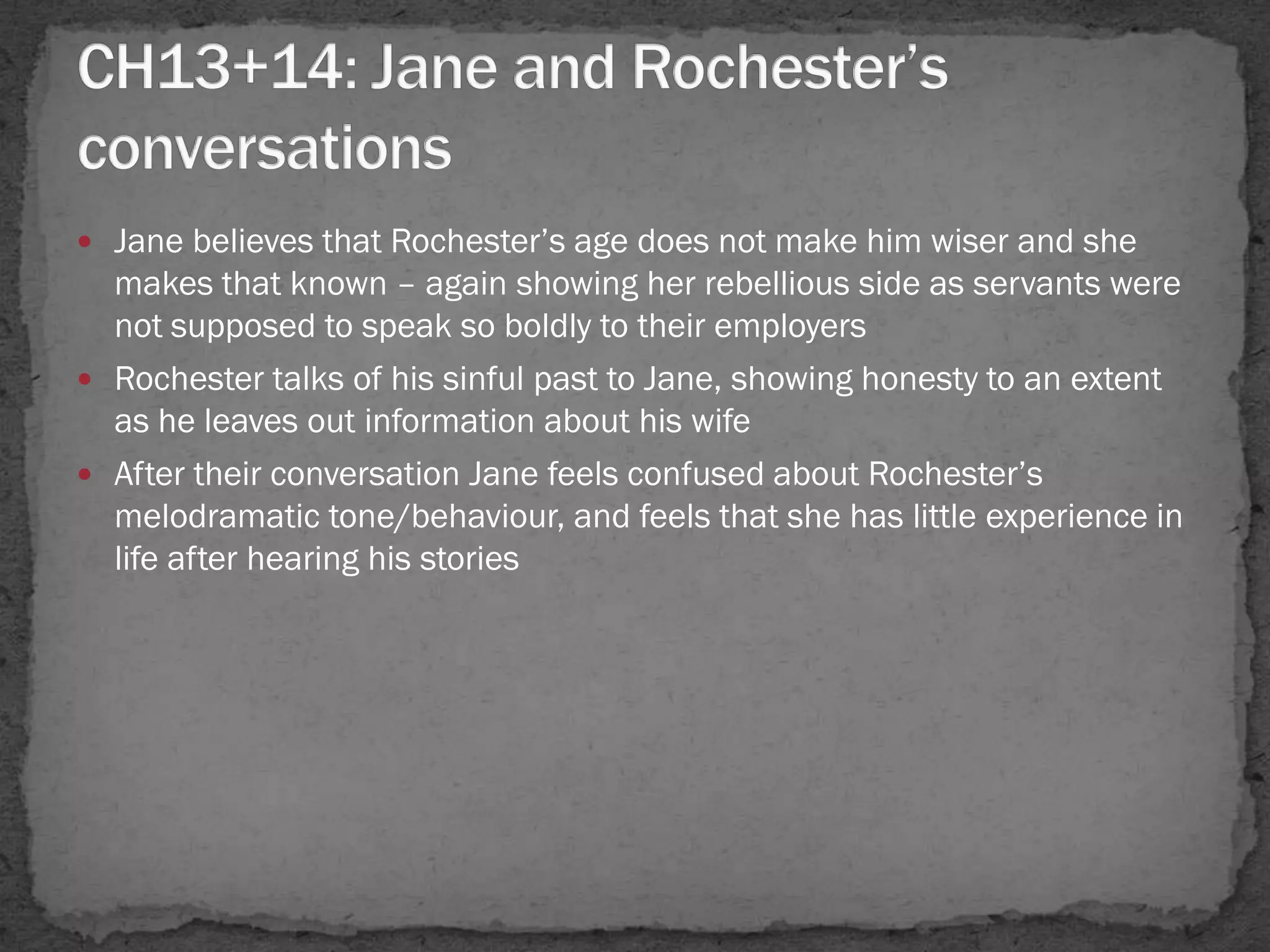 Key Passages in Jane Eyre | PPTX