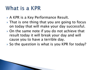 Key performance factors | PPTX