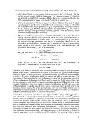 Key Performance Indicators for QOS Assessment in Tetra Networks | PDF
