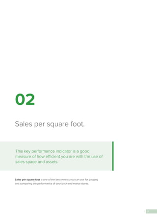 Retail Industry - Key performance indicators | PDF