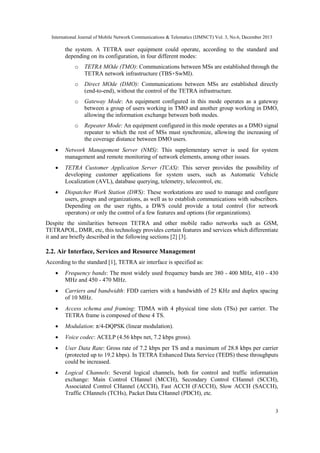Key performance indicators for qos assessment in tetra networks | PDF