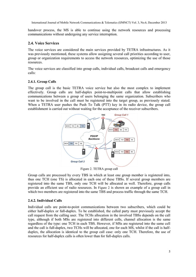 Key Performance Indicators For Qos Assessment In Tetra Networks Pdf