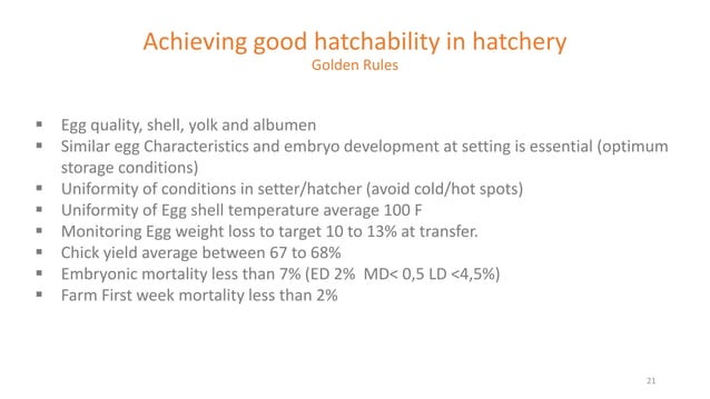 Key performance indicators in hatchery shemon lv | PDF