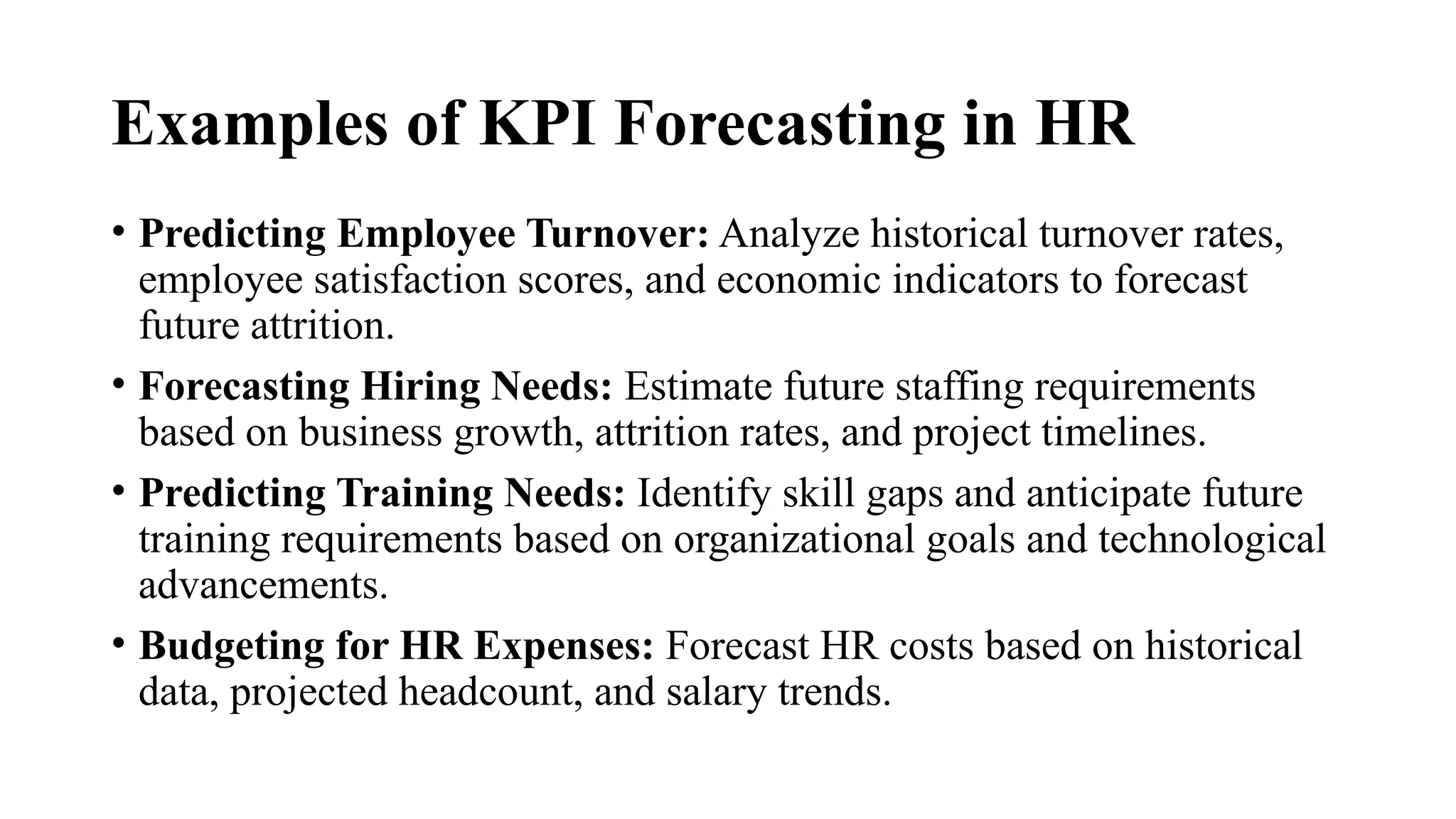 Key Performance Indicators (KPIs) KPIs in HR Analytics | PPTX