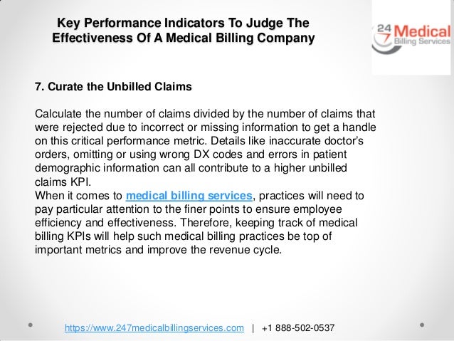 Key performance indicators to judge the effectiveness of a medical ...