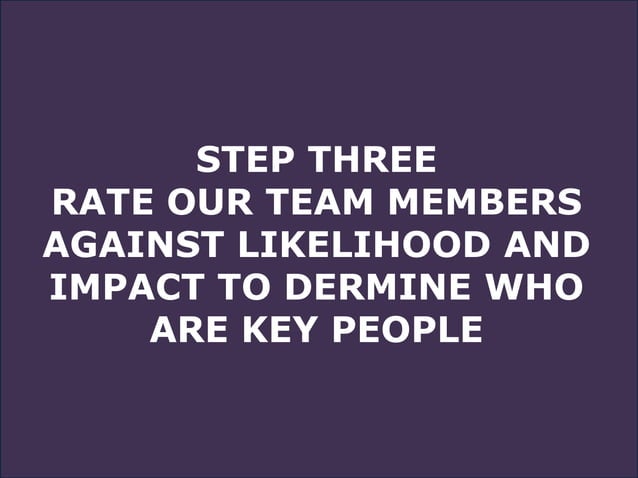 Key Person Risk and Succession Planning Workshop | PPTX | Resume ...