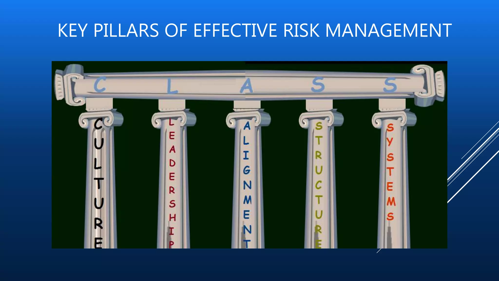 Key pillars for effective risk management | PPT