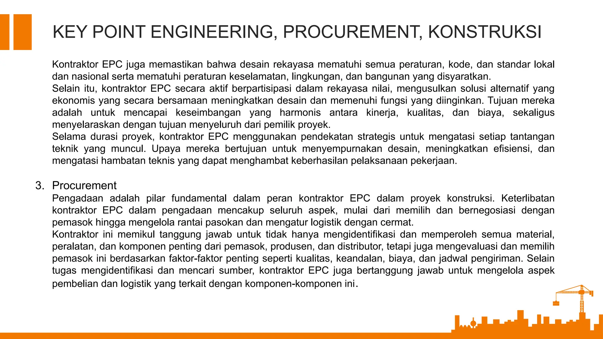EPC KEY POINT GEOTHERMAL PROJECT PLTP KONSTRUKSI | PPTX