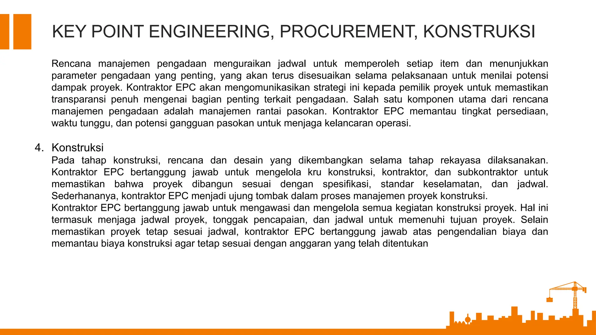 EPC KEY POINT GEOTHERMAL PROJECT PLTP KONSTRUKSI | PPTX