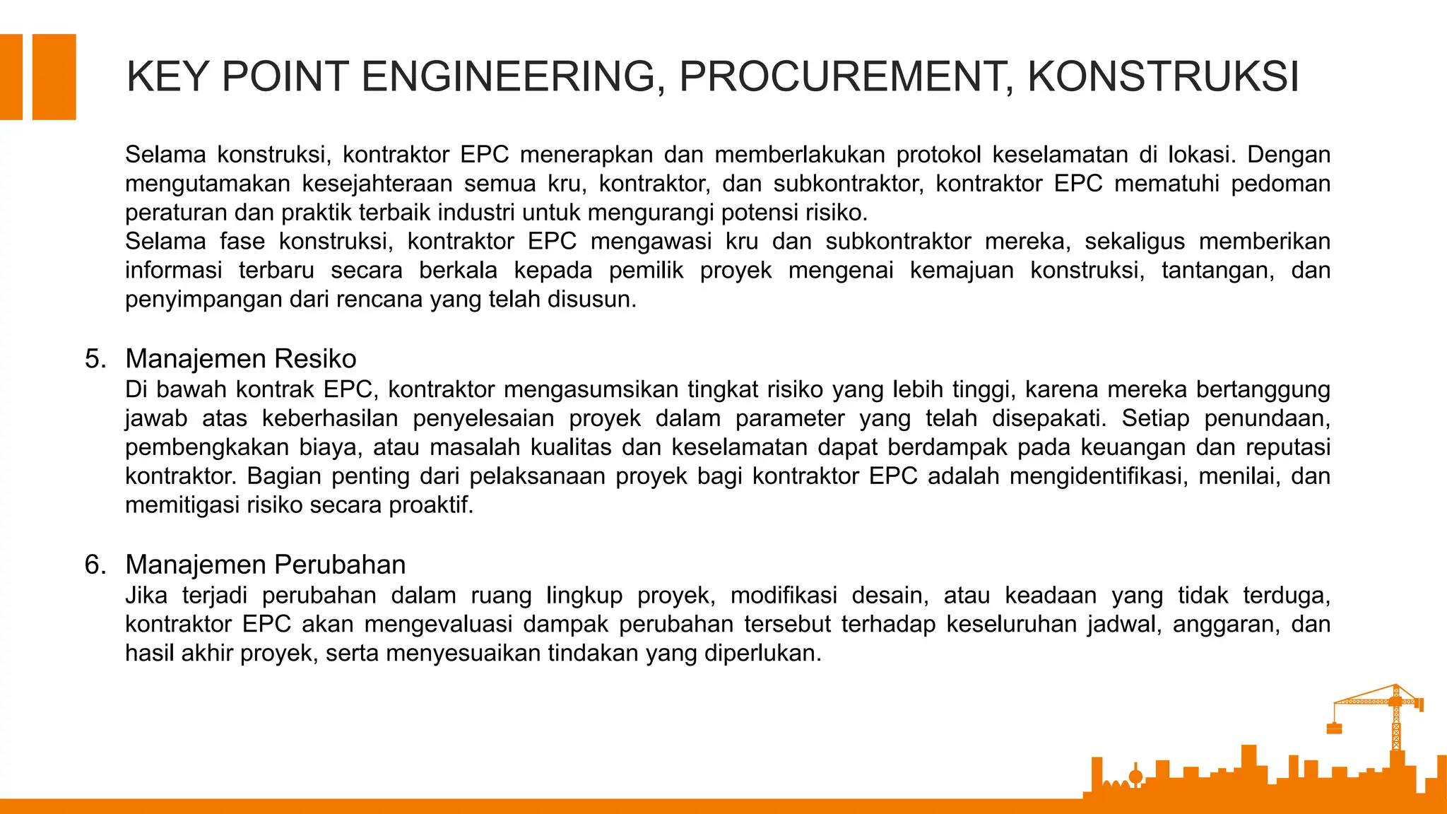 EPC KEY POINT GEOTHERMAL PROJECT PLTP KONSTRUKSI | PPTX