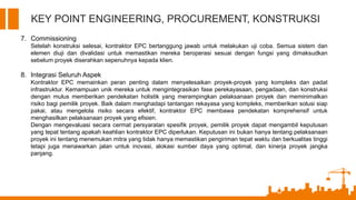 EPC KEY POINT GEOTHERMAL PROJECT PLTP KONSTRUKSI | PPTX