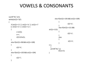 Keypoints c strings | PPT