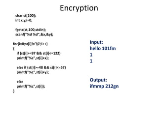 Keypoints c strings | PPT
