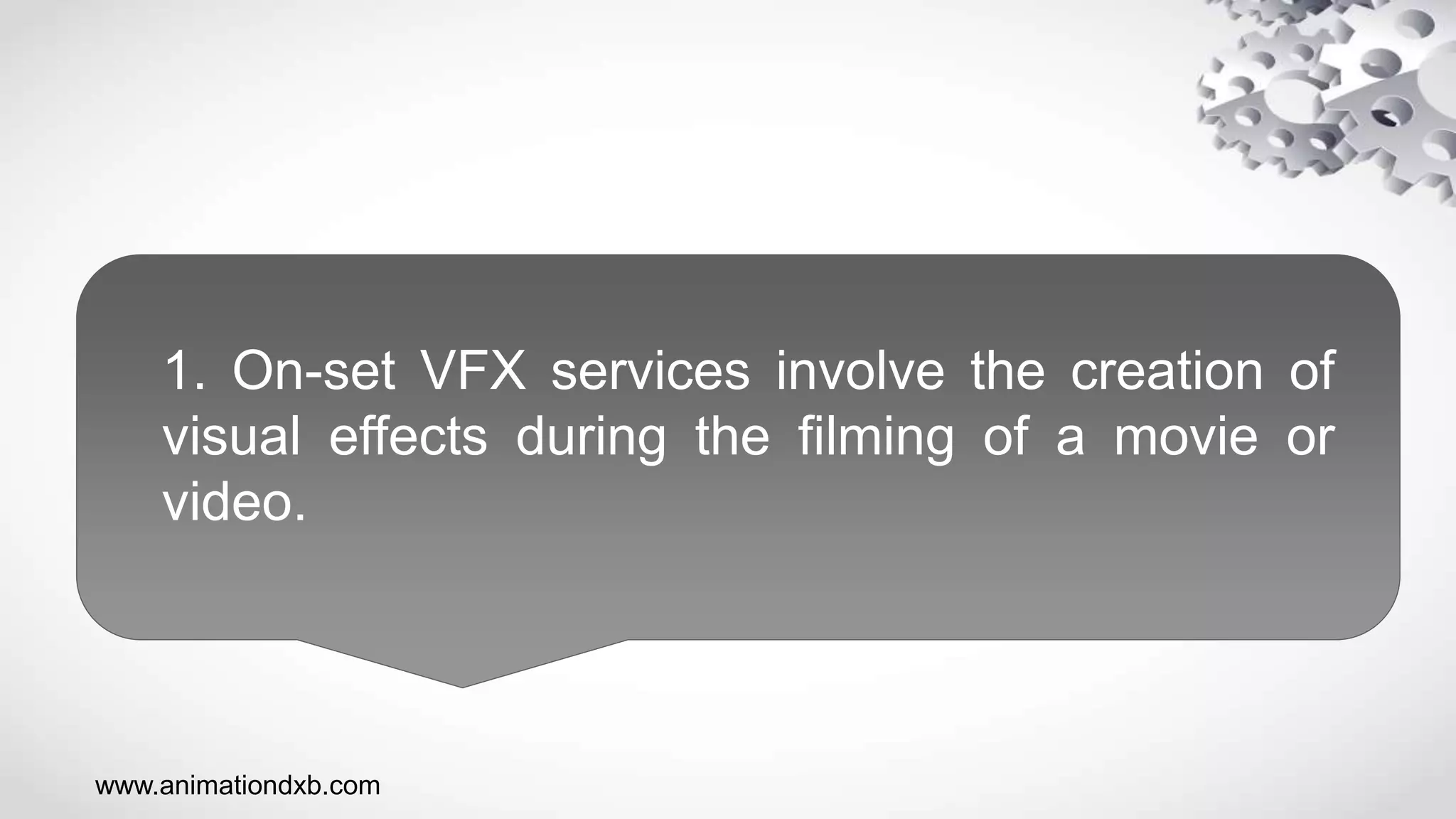 Key Points About OnSet VFX Services | PPT