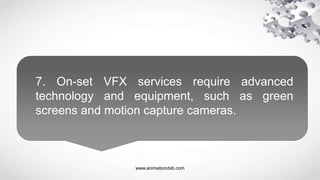 Key Points About OnSet VFX Services | PPT