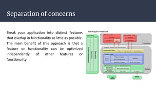 Key principle of software architecture | PDF