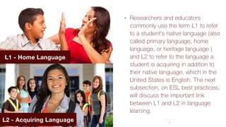 Key Principles & Digital Tools for ELL Instruction | PDF
