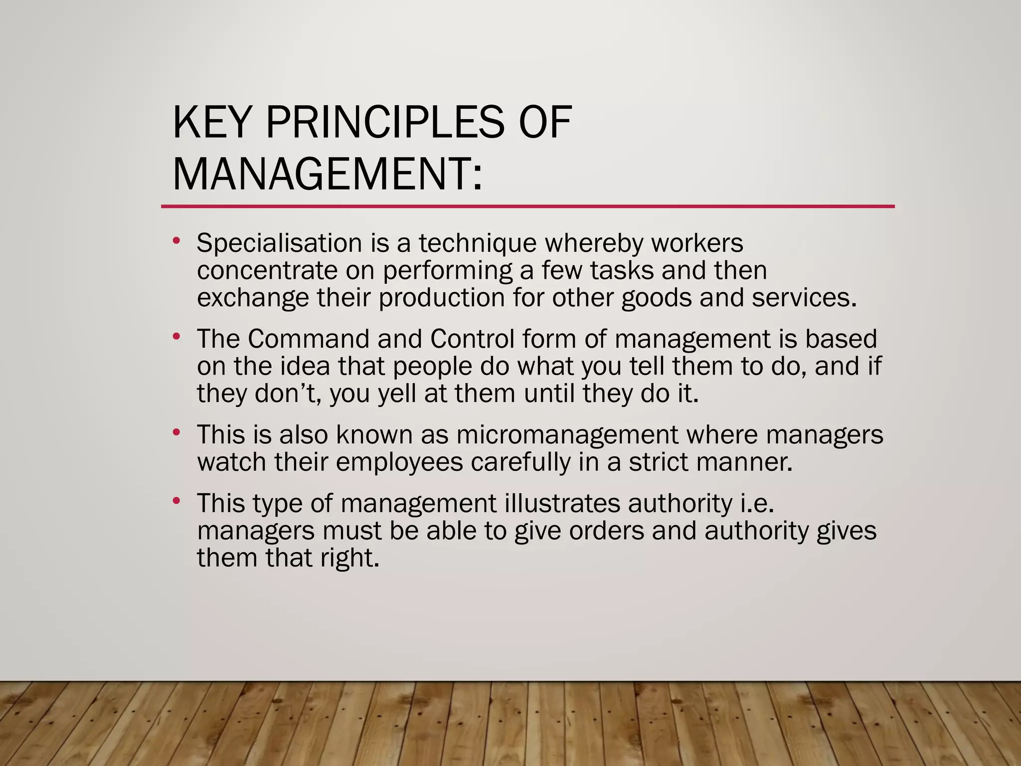 KEY PRINCIPLES OF HUMAN RESOURCE MANAGEMENT | PPT