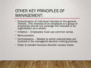 KEY PRINCIPLES OF HUMAN RESOURCE MANAGEMENT | PPT