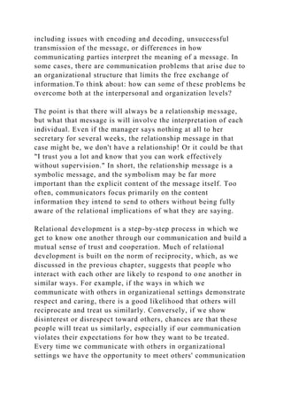 Key Principles of Human CommunicationSeveral important pr.docx