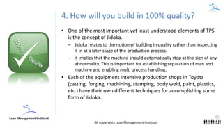 Toyota key questions and OSKKK par René Aernoudts, Lean Global Network ...
