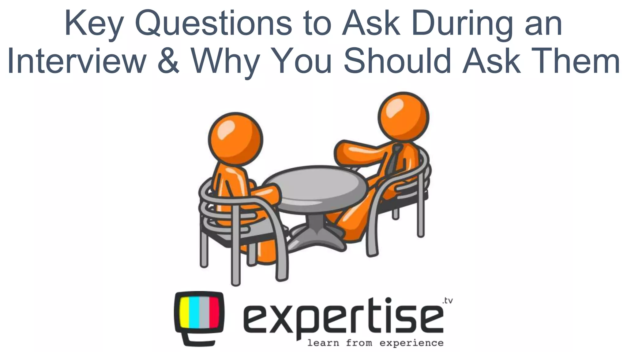 Key questions to ask during an interview | PPTX