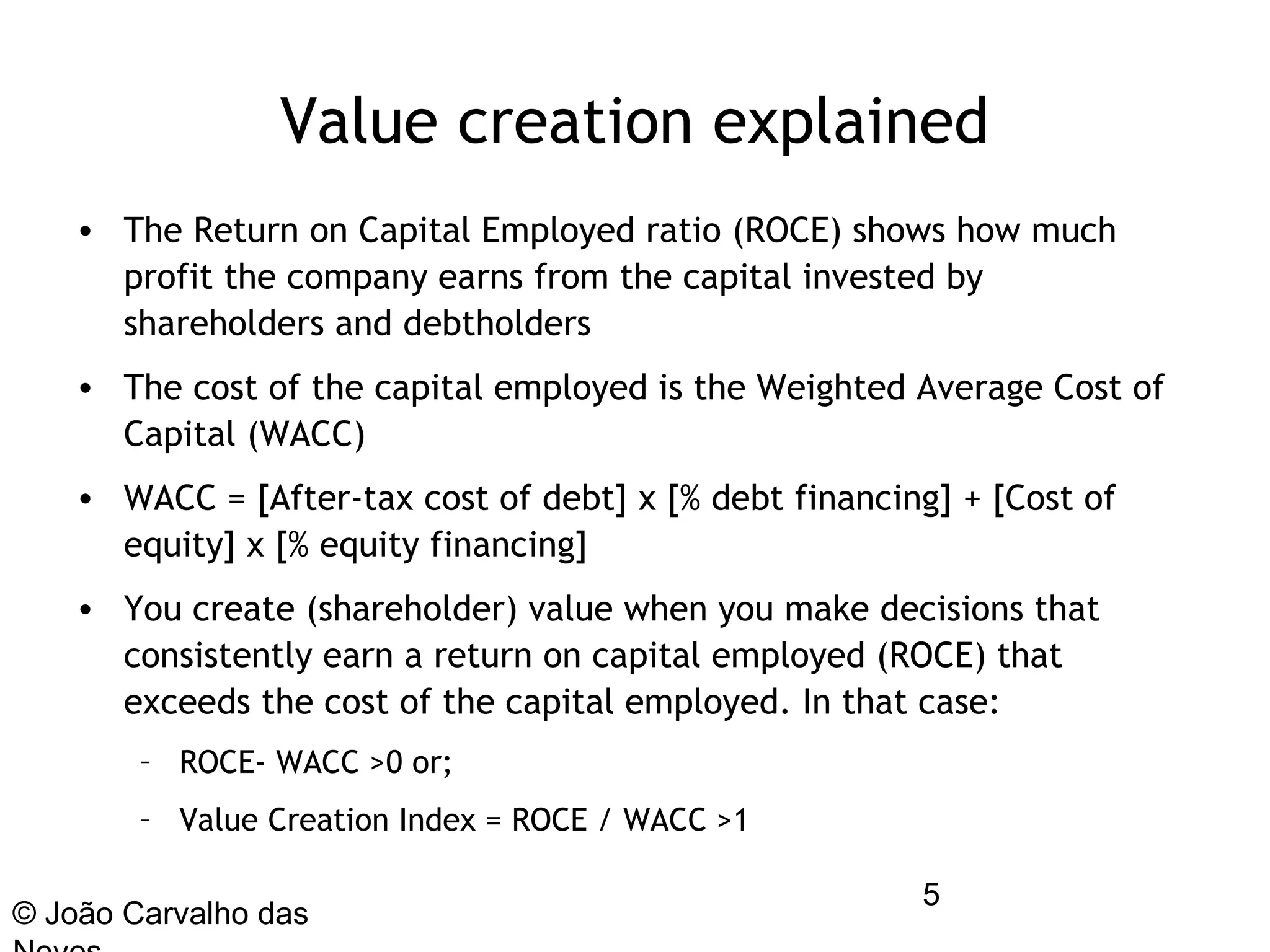 Key ratios for financial analysis | PPT