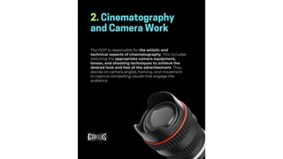 Key Responsibilities of a DOP in Ad Film Making | PPTX