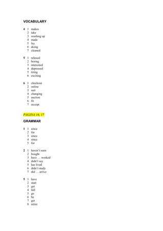 Key revision exercises | DOC