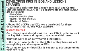 Key risk indicators shareslide | PPTX