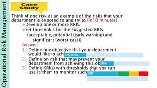 Key risk indicators shareslide | PPTX